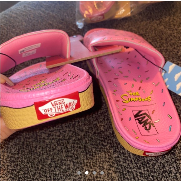 Vans | Shoes | Brand New Vans X The Simpsons Collab Slides | Poshmark